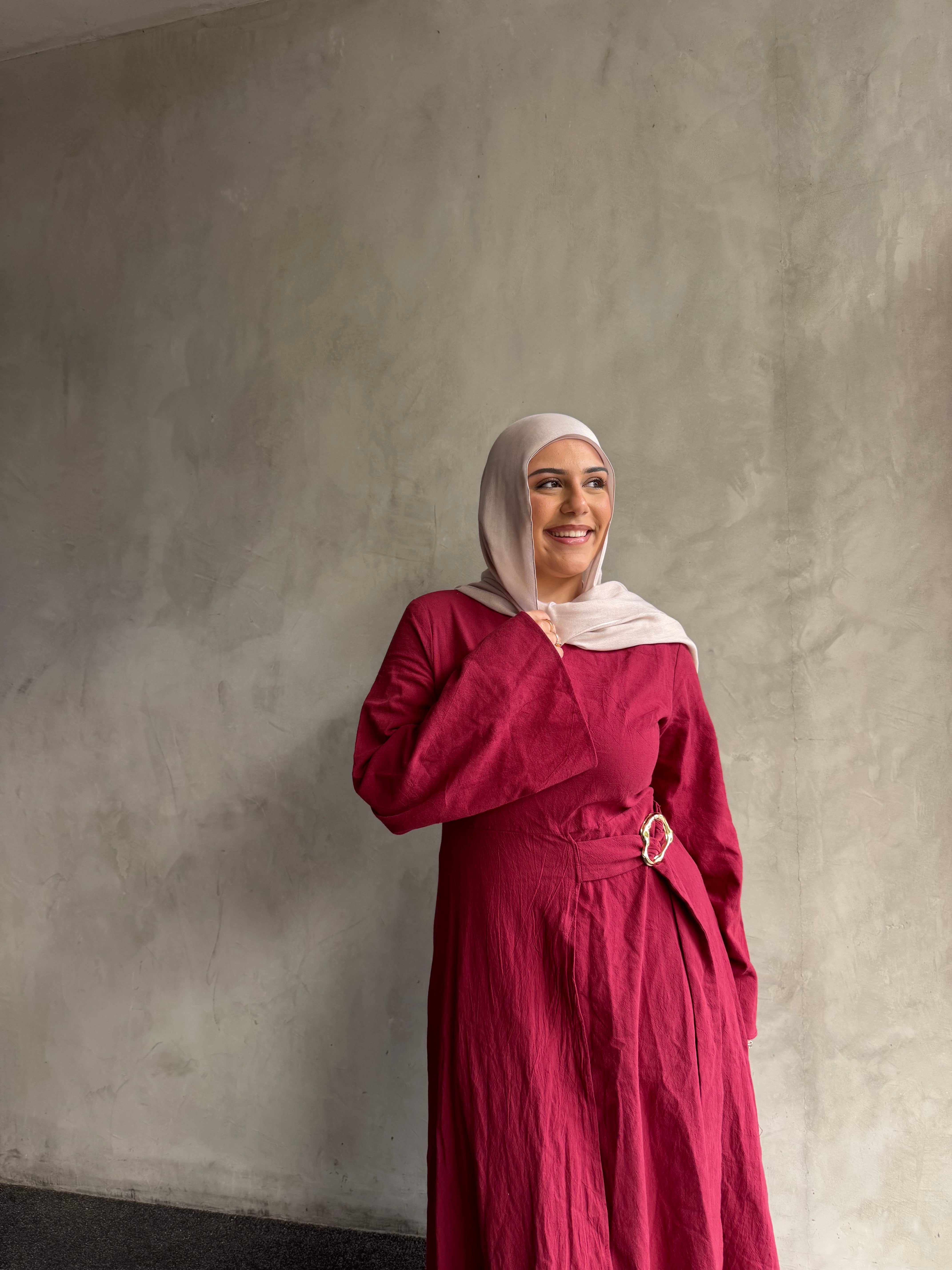Leena Dress - Mulberry – Nisaa House